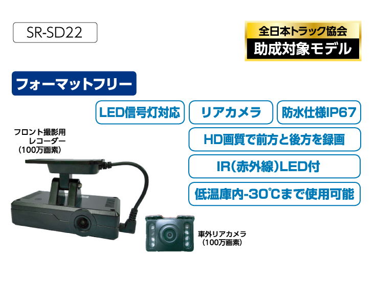 SR業務用ドライブレコーダー - RACING GEAR（RGレーシングギア）